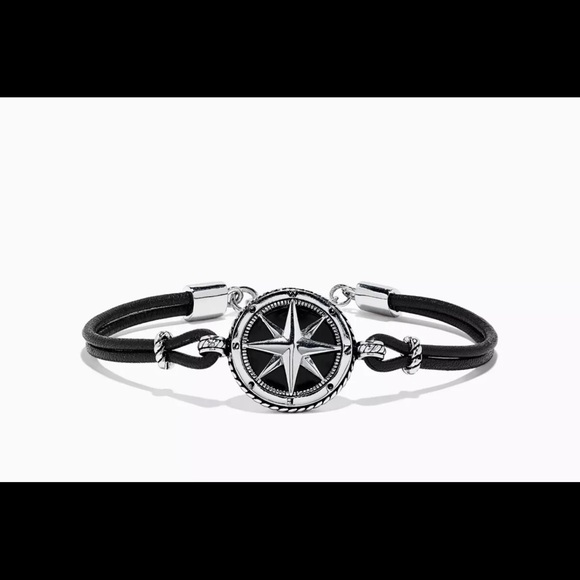 Effy | Accessories | Genuine Effy Mens Compass Bracelet In Sterling ...